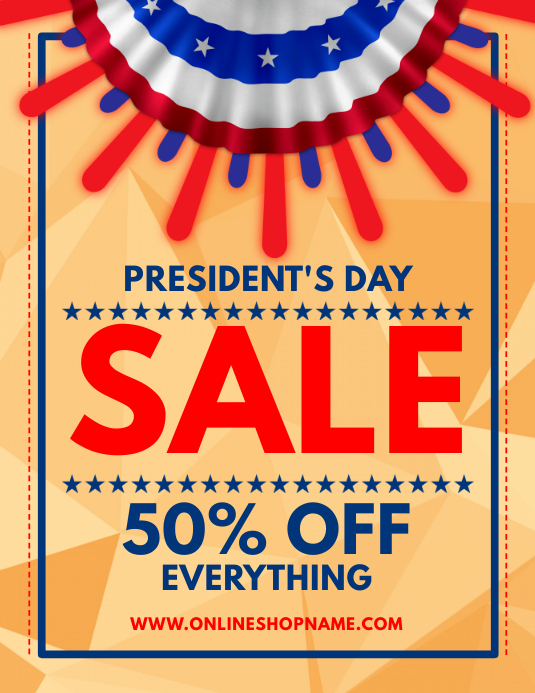 Copy of President's Day Sale Flyer | PosterMyWall