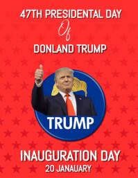 Presidential inauguration day 2025 Template | PosterMyWall