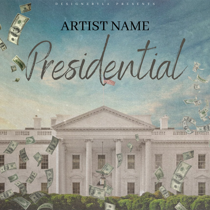 Plantilla de Portada Del álbum Presidencial de La Casa Blanca V.1 ...