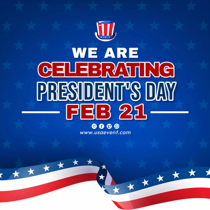 Copy of Presidents Day Celebration | PosterMyWall