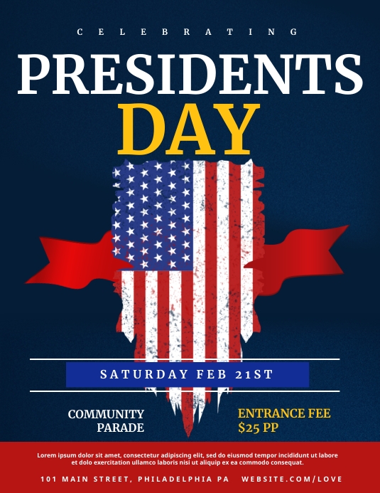 Copy of Presidents day | PosterMyWall