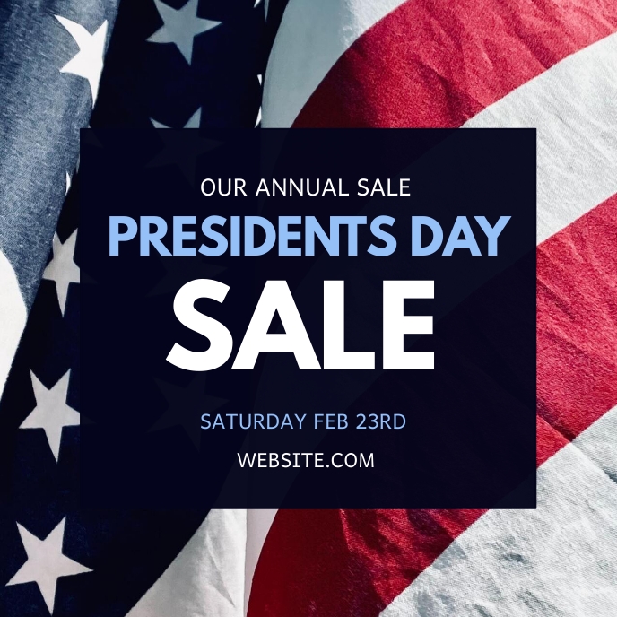 Presidents day Template | PosterMyWall