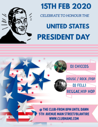 PRESIDENT DAY FLYER Template | PosterMyWall