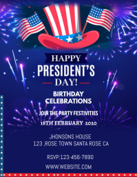 Presidents Day Flyer Template | PosterMyWall