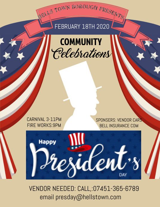 Presidents day flyer Template | PosterMyWall