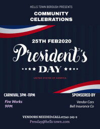 Presidents Day Flyer Template | PosterMyWall