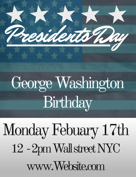 Copy of presidents day flyer | PosterMyWall