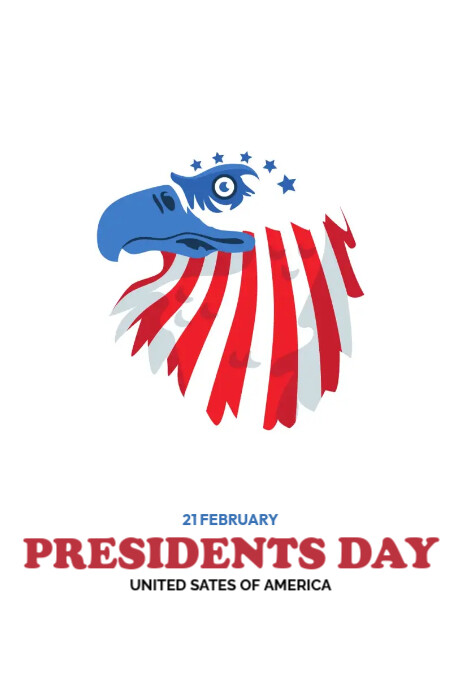 Presidents Day Poster Template | PosterMyWall