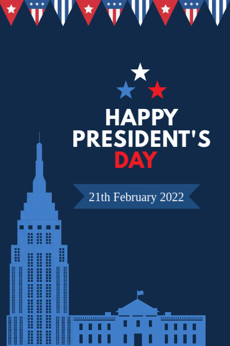 Presidents Day Poster Template | PosterMyWall