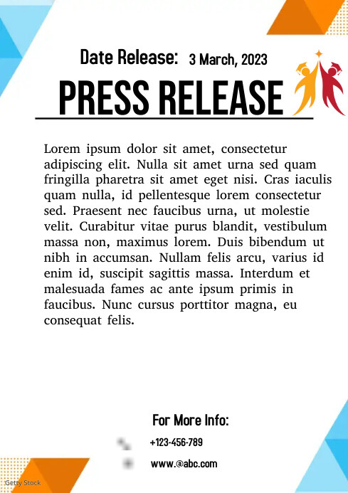Press Release Conference letters Template | PosterMyWall