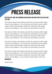 Press release background Template | PosterMyWall
