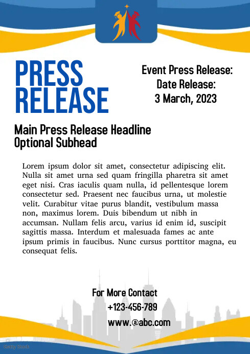 Press Release letters Template | PosterMyWall