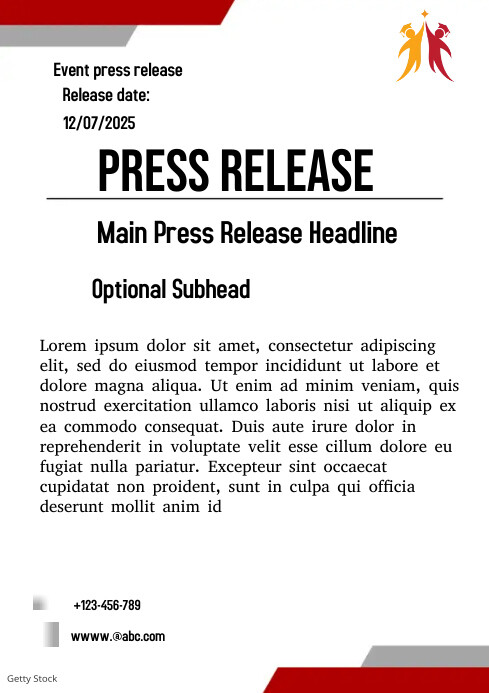 Press release letters Template | PosterMyWall