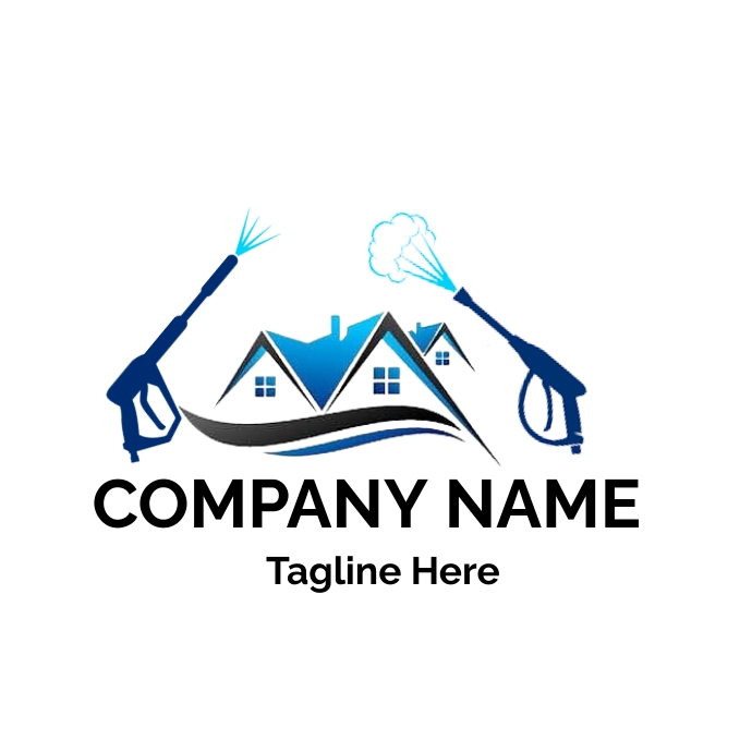 Pressure Cleaning Logo , Pressure Washing Log Template | PosterMyWall
