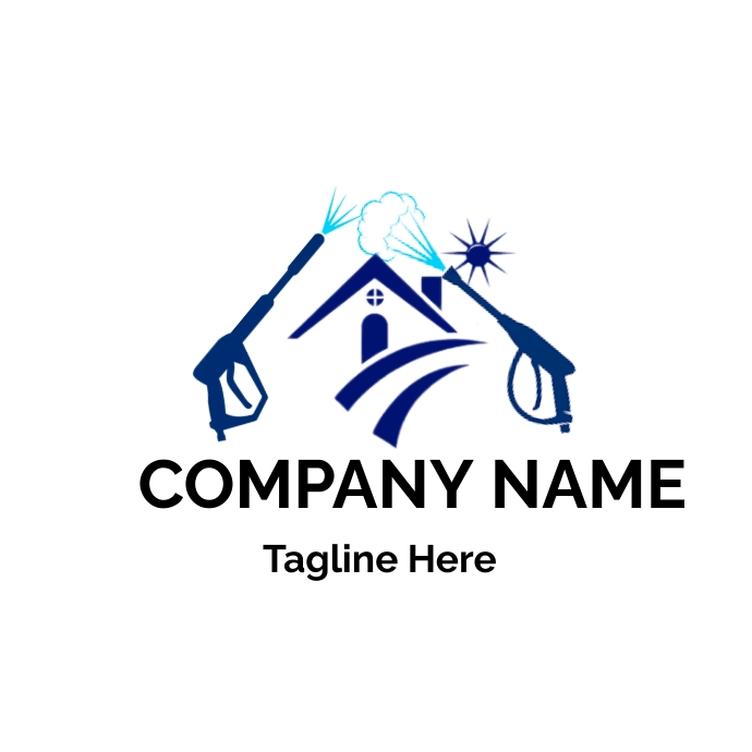 Pressure Cleaning Logo , Pressure Washing Log Template | PosterMyWall