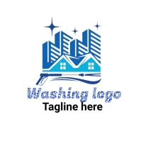 Pressure home or commercial washing logo Template | PosterMyWall