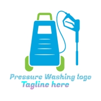 Pressure home or commercial washing logo Template | PosterMyWall