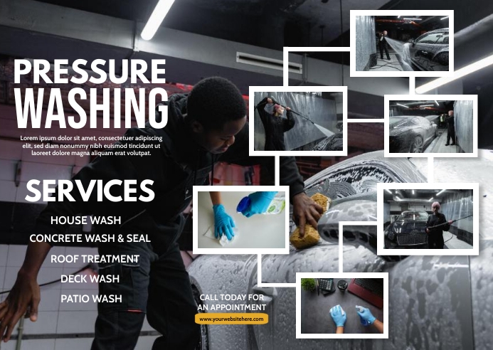 Pressure Washing Template | PosterMyWall