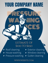 Pressure Washing Template | PosterMyWall