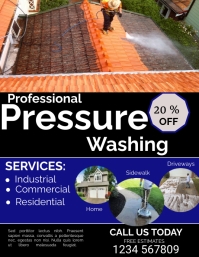 Pressure washing expert Flyer ads Template | PosterMyWall