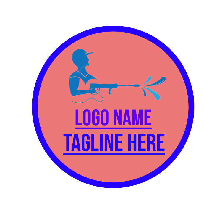 pressure washing logo Template | PosterMyWall