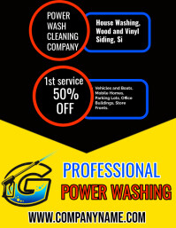 pressure washing template | PosterMyWall