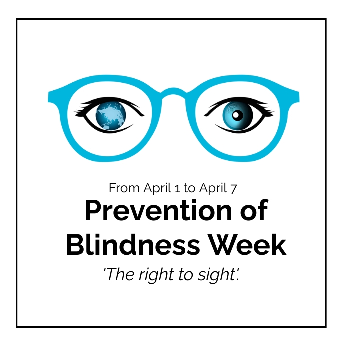 Prevention of Blindness Week) Template | PosterMyWall