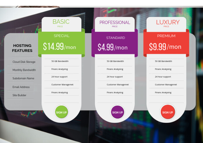 Pricing Plans For Business Template | PosterMyWall