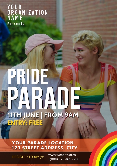 PRIDE A4 TEMPLATE.C | PosterMyWall
