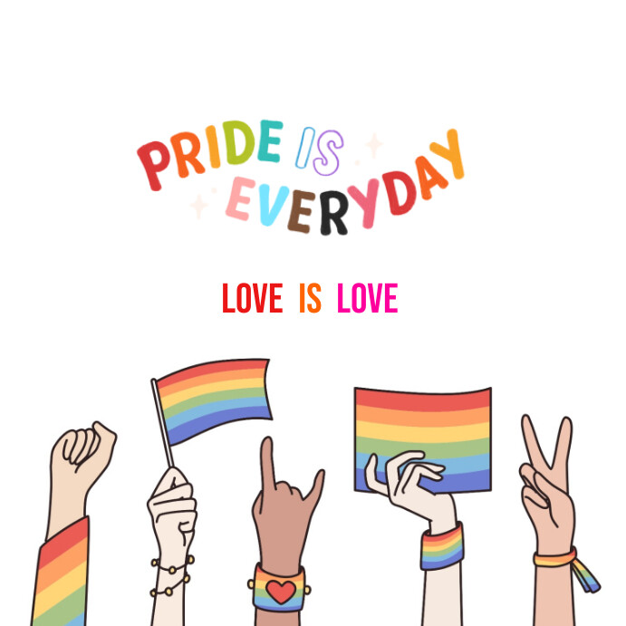 Pride day templates | PosterMyWall