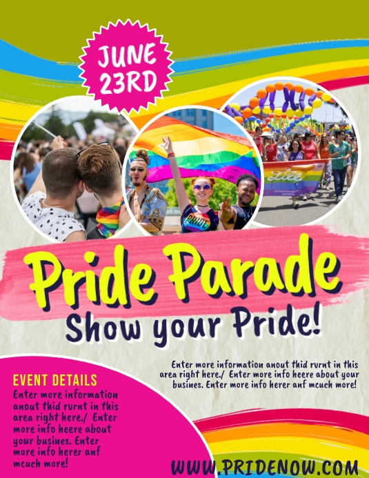 Pride Template | PosterMyWall