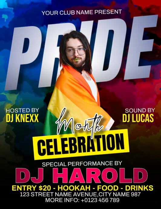 Pride Month Ads Template | PosterMyWall