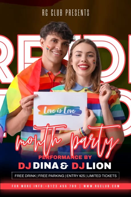 Pride Month Ads Template | PosterMyWall