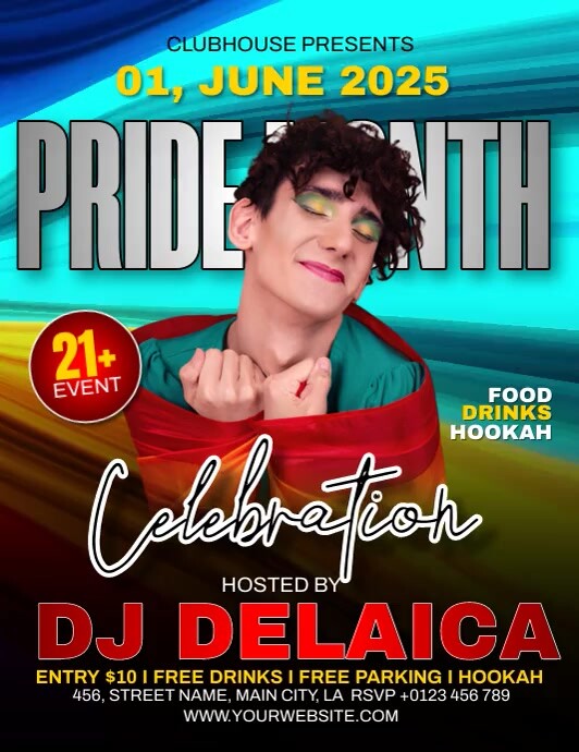 Pride Month Ads Template | PosterMyWall