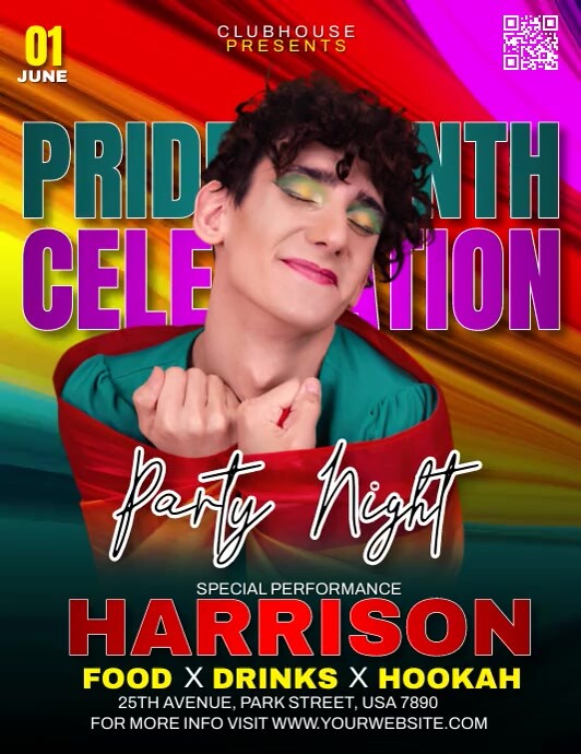 Pride Month Ads Template | PosterMyWall