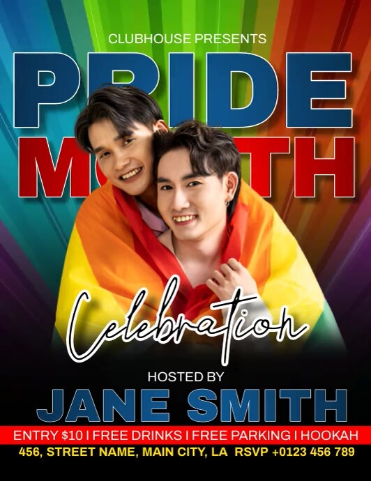 Pride Month Ads Template | PosterMyWall