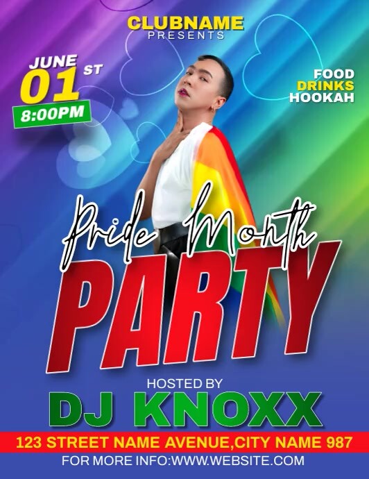 Pride Month Ads Template | PosterMyWall