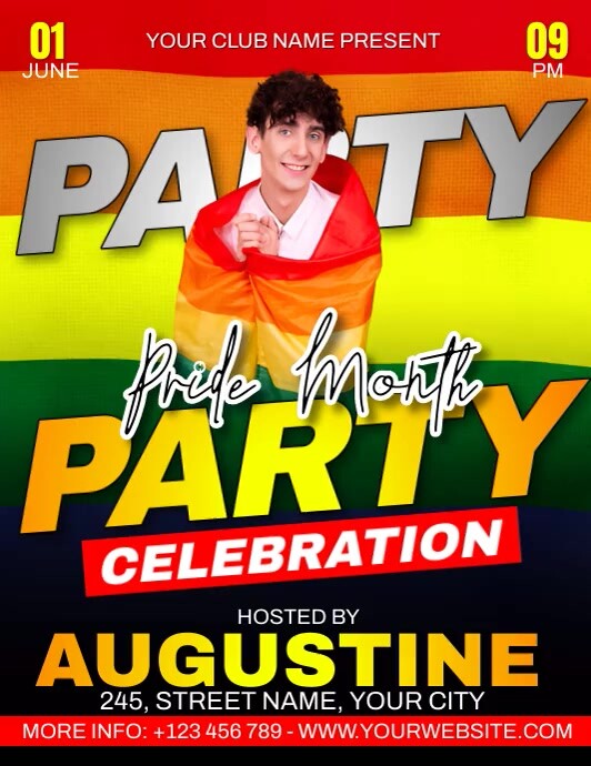 Pride Month Ads Template | PosterMyWall