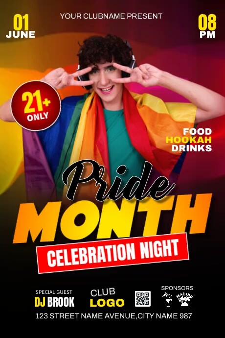 Pride Month Celebration Template | PosterMyWall