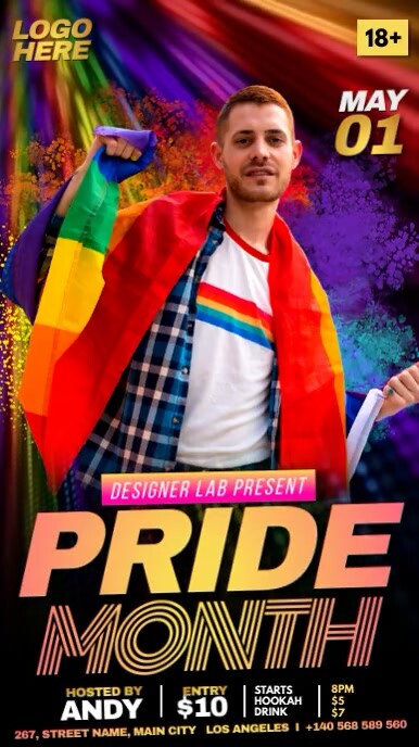 Copy of Pride Month Club Party | PosterMyWall