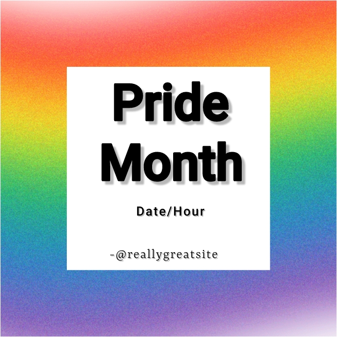 Pride month Template | PosterMyWall