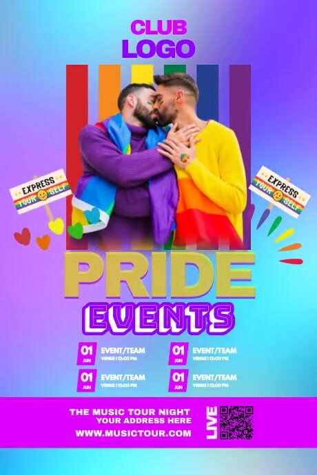 Pride Month Event Template | PosterMyWall