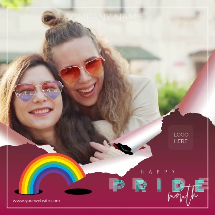 pride month instagram post Template | PosterMyWall