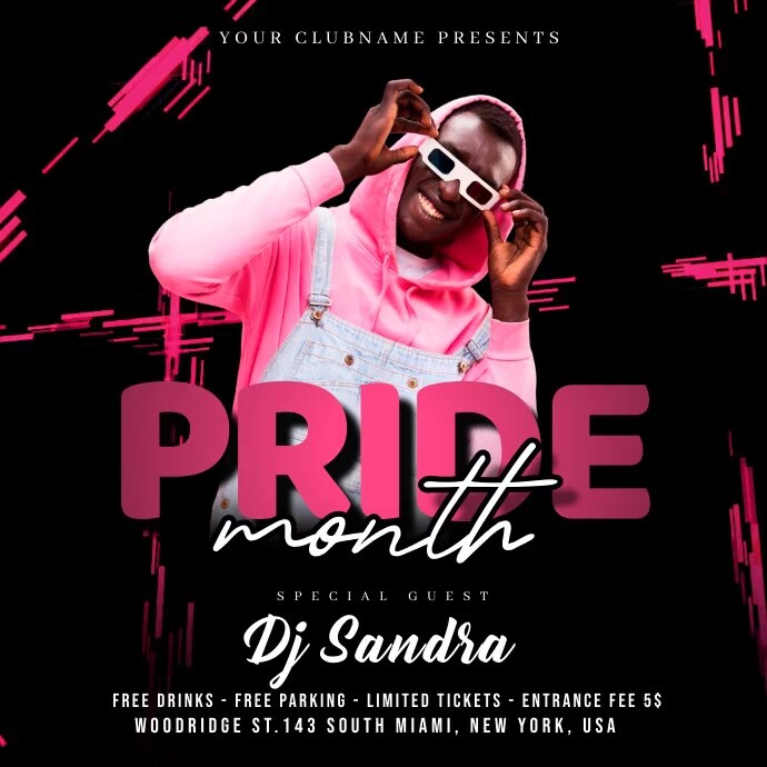 Pride Month Party Ads Template | PosterMyWall