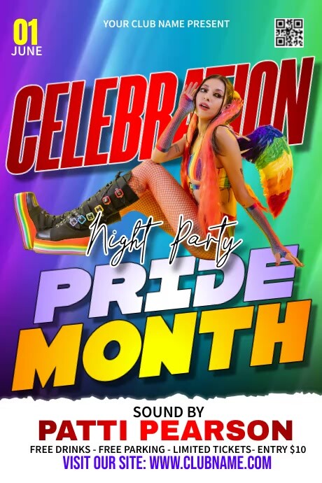 Pride Month Party Template | PosterMyWall