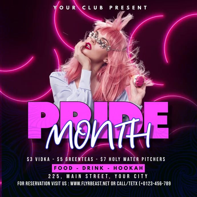 Pride Month Party Template | PosterMyWall