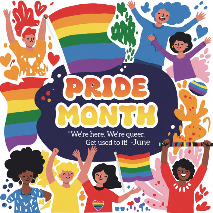 Pride Month Poster Template | PosterMyWall