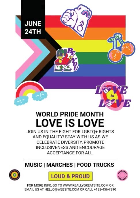 Pride Month Template | PosterMyWall