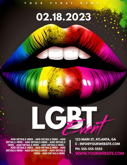PRIDE PARTY EVENT FLYER (1) Template | PosterMyWall