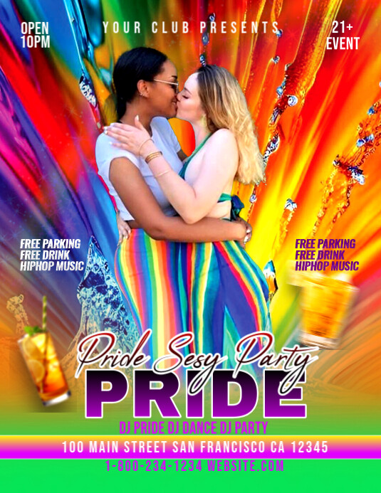 Pride Sexy Party Template | PosterMyWall